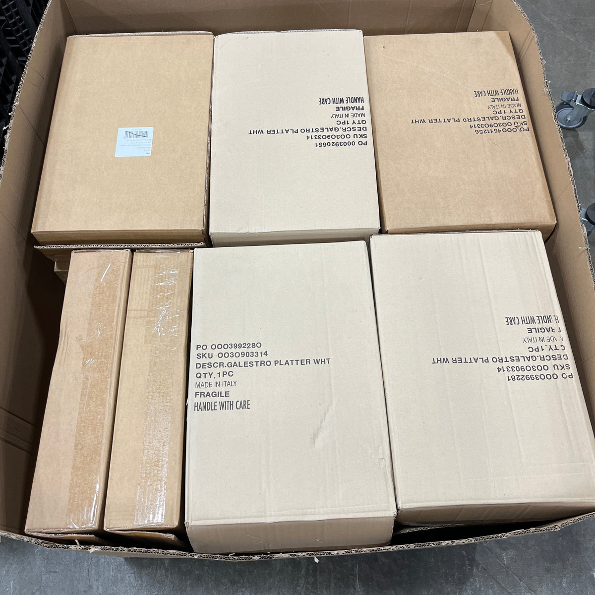 Assorted Large Table Top Plates: 85% Off Original Retail (G58166 ...