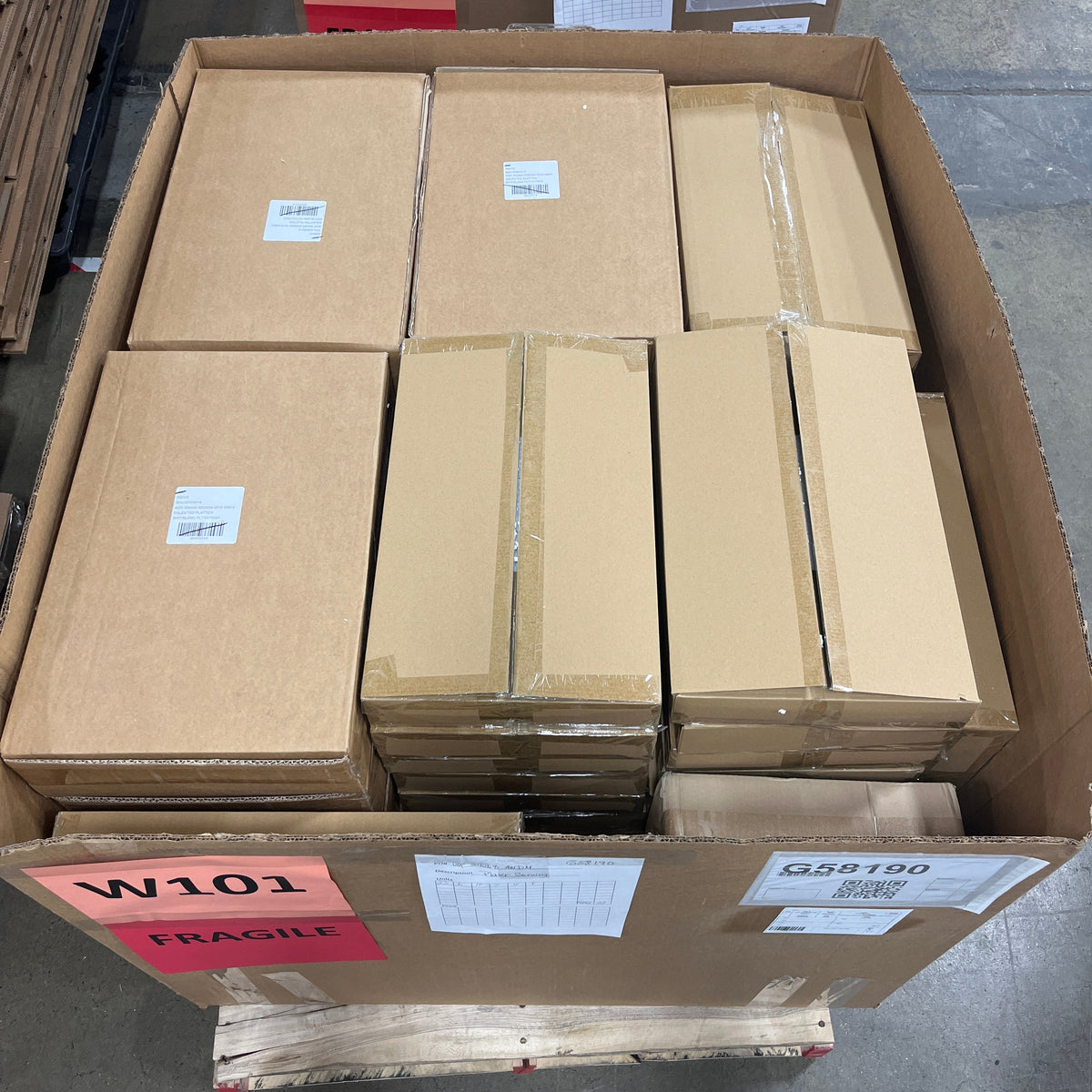 Assorted Large Table Top Plates: 85% Off Original Retail (G58190 ...