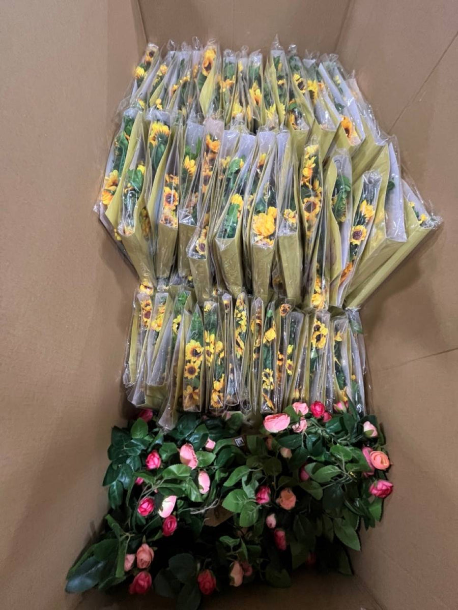 Sunflower Garlands: 92% Off Original Retail (G51234) – Wholesale101.com