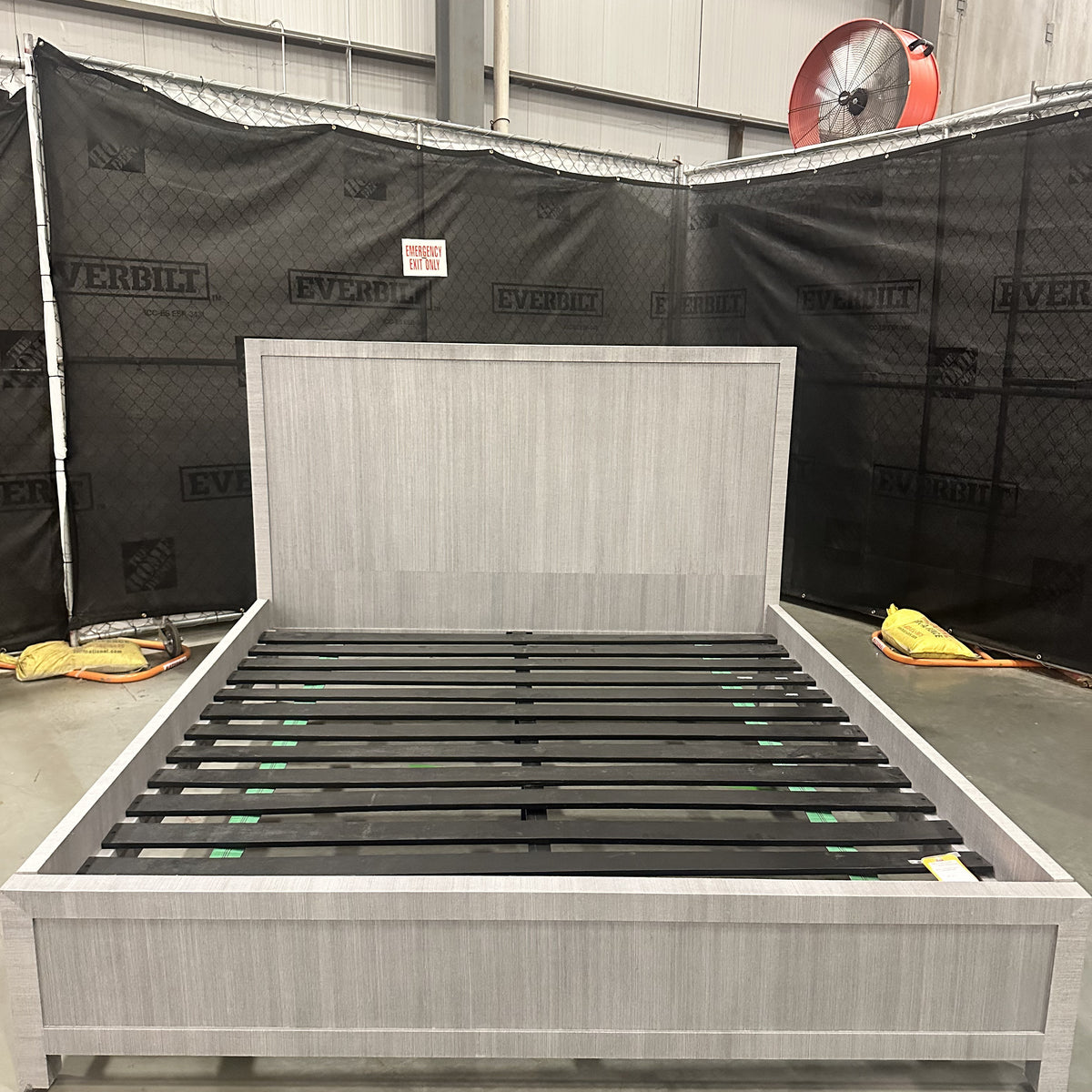 Mitchell Gold + Bob Williams Ariel King Bed w/ Performance Textured ...